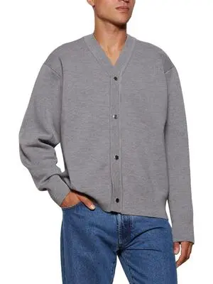 Jacquemus The Doppio Cardigan - Grey