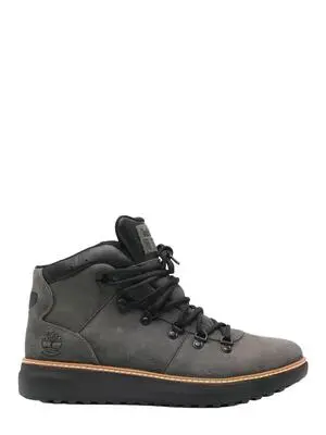 Timberland Hudson Road Lace-up Leather Boots - Grey