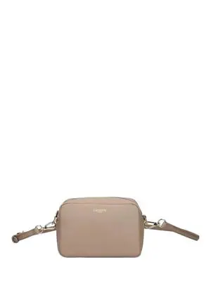 Lacoste Champs-élysées Leather Crossbody Bag - Neutrals