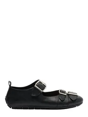 Simone Rocha Buckle Ballerinas - Black