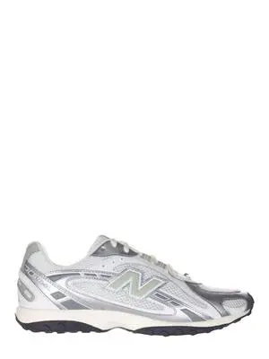 NEW BALANCE 204L Sneakers Silver Metallic Garter Snake
