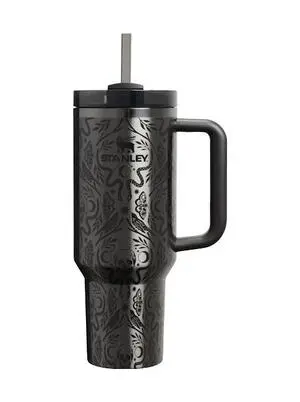 STANLEY The Halloween Quencher H2.0 Flowstate 40oz Tumbler - Deadly Damask