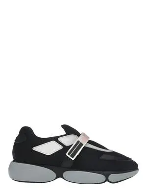 Prada Cloudbust Sneakers - Black/silver
