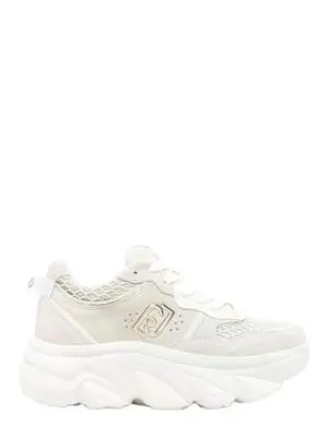 Liu Jo Mesh Panel Chunky Sole Sneakers - Neutrals