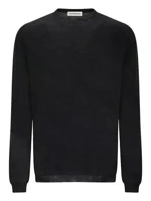 GOES BOTANICAL Tubular Crewneck Sweater Black