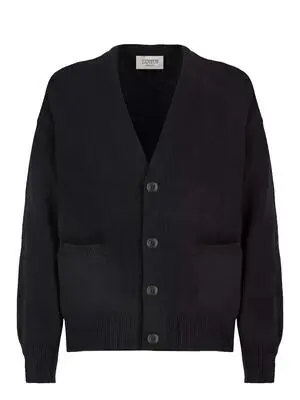 LANEUS V-neck Cardigan - Black