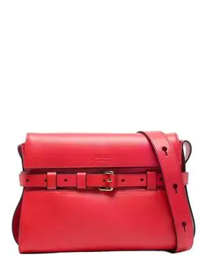 Moschino Buckle-fastening Shoulder Bag - Red