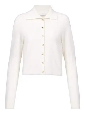 Vince Polo Cardigan - White
