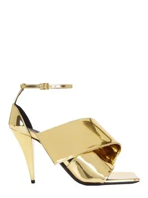 Givenchy Twisted Ribbon Sandal - Golden