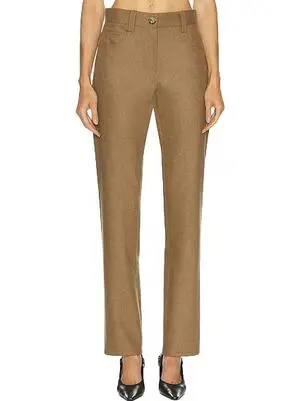 Khaite Callum Pant - Toffee