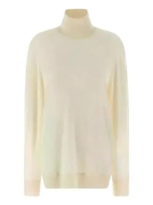 THE ROW Lizzy Turtleneck Sweater - Neutrals