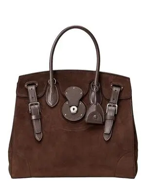 Ralph Lauren Medium Ricky 33 Bag - Mocha