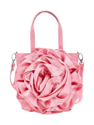 Monnalisa Floral Top-handle Bag - Pink