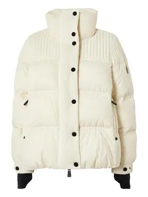 Moncler Anglin Quilted Down Ski Jacket - White