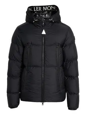 Moncler Montcla Hooded Short Down Jacket - Black