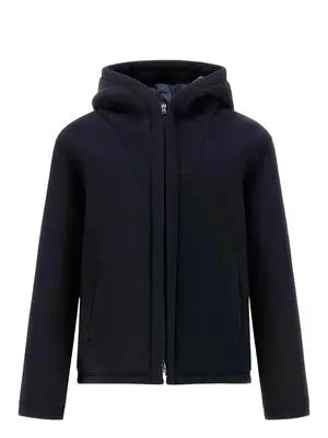 Herno Hooded Zip-front Jacket - Blue