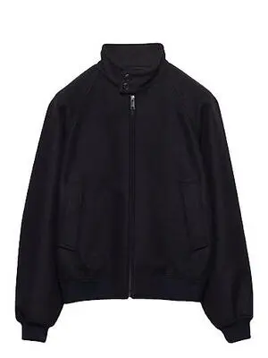 Prada Stand-up Collar Jacket - Blue