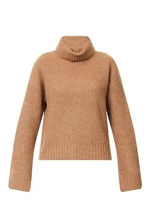 Veronica Beard Wool And Cashmere Jumper - Dark Acorn Melange