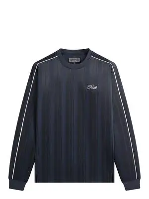 Kith Tricot Panelled Long-sleeve Tee - Black