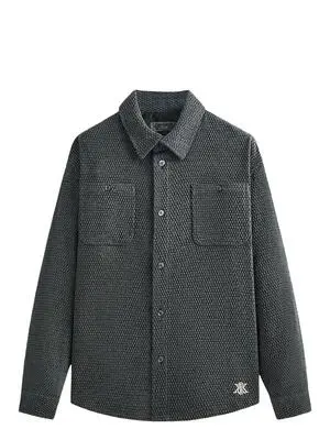 Kith Chenille Tweed Apollo Shirt - Black