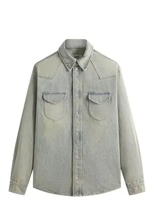 Kith Webster Denim Shirt Keaton Wash - Blue