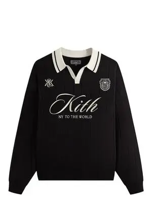 Kith Rugby Pullover Sweater - Black
