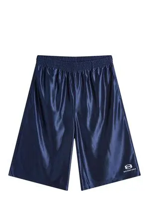 Balenciaga Basketball Shorts - Blue