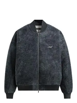 Kith Chenille Avery Bomber Jacket - Blue