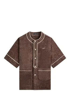 Kith Chenille Willis Baseball Shirt - Tan