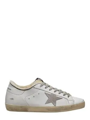 GOLDEN GOOSE Superstar Shearling Sneakers