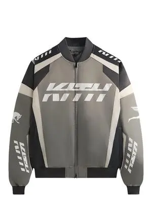 Kith Racing Nylon Bomber Jacket - Tan