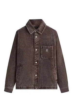 Kith Washed Corduroy Puffed Shirt Jacket - Brown