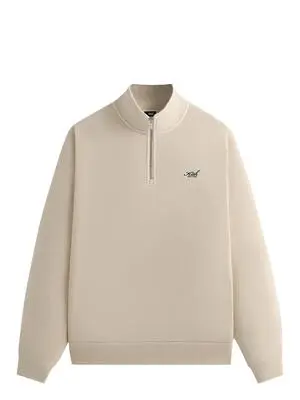 Kith Quarter Zip Nelson Pullover - Tan