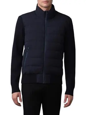 Mackage Haney Hybrid Down Jacket - Navy