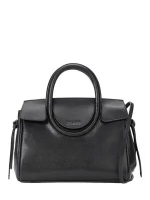 Staud Mini Maude Leather Carryall Bag - Black