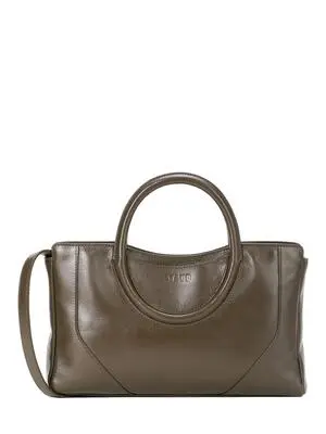 STAUD Mini Maude Leather Satchel