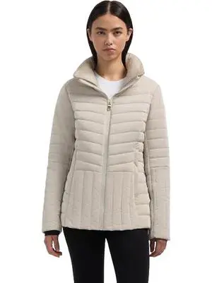 Pajar Aludra Channel Quilted Lightweight Puffer - Champagne
