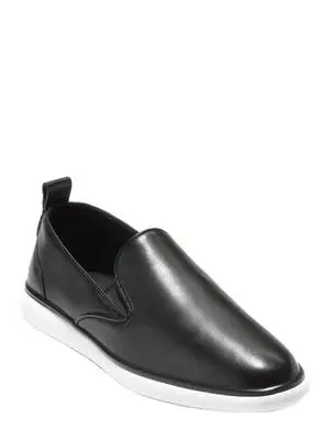 Cole Haan Leather Loafer - Black Leather