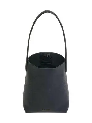 MANSUR GAVRIEL Mini Everyday Leather Tote Bag - Black