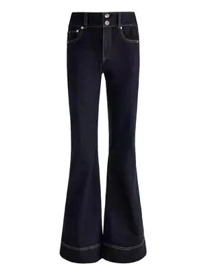 Alice + Olivia Perfect High-rise Jeans - Blue