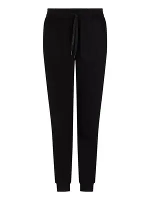 Armani Exchange Straight-leg Trousers - Black