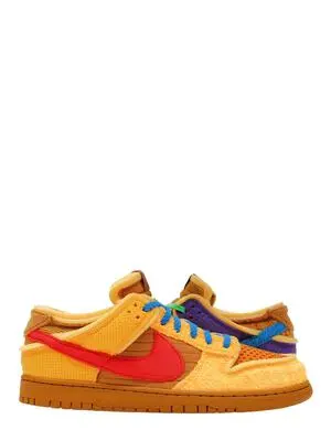 Nike Nike Dunk Low Cactus Plant Flea Market Swamp Sponge Sneakers Psychic Purple/photo Blue/gold Suede