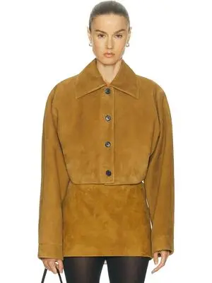 Khaite Sue Jacket - Toffee