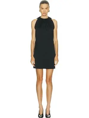 Bottega Veneta Halterneck Mini Dress - Black