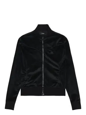 Amiri Velvet Track Jacket - Black