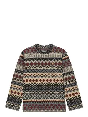 DISTRICT VISION Jacquard Knit Crew Neck