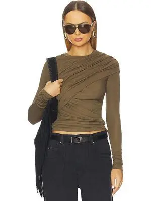 Isabel Marant Dressi Top - Khaki