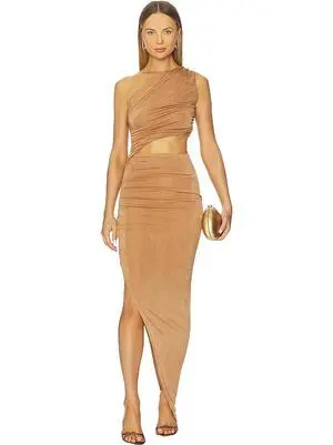 Marianna Senchina Bianca Dress - Hazelnut