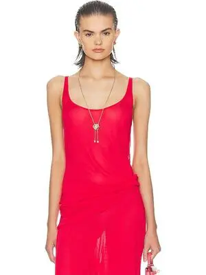 HELSA Arlena Knit Top - Red