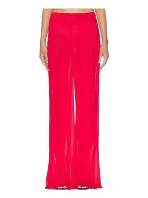 HELSA Arlena Knit Pant - Red